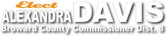ELECT Alexandra Davis - For Broward County Commission Dist. 8